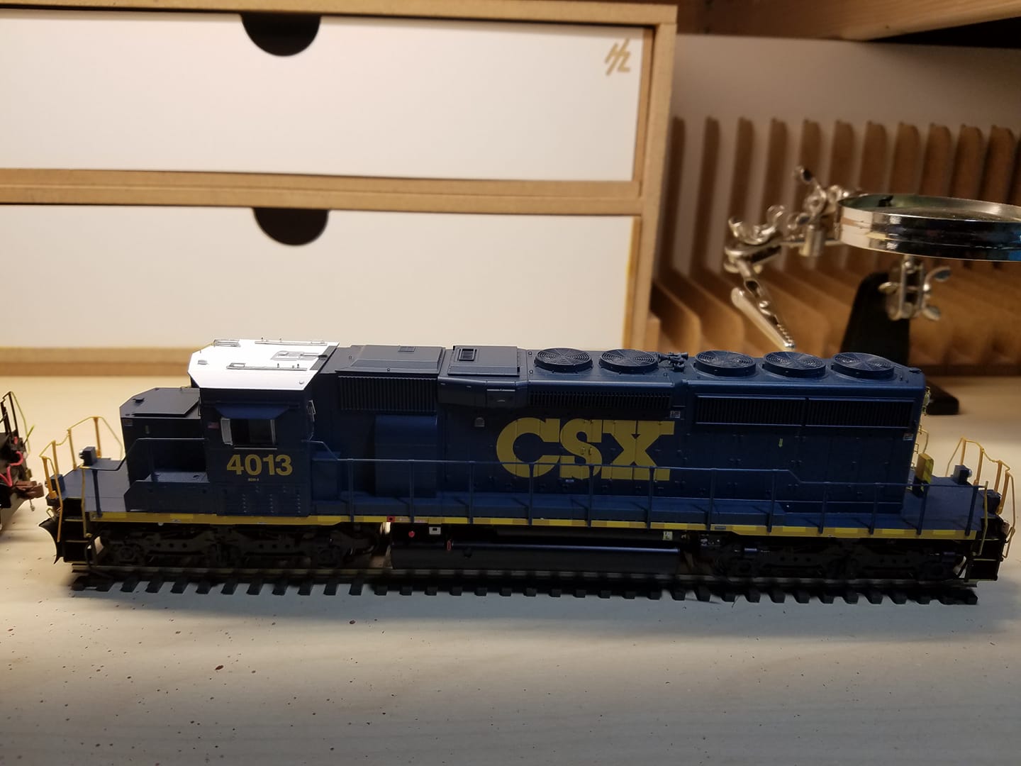 Modeling a CSX-Style SD40-3 with a “Sponge Bob” Cab – Part 1 ...
